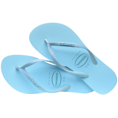 Slim Glitter Neon Flip Flops | Havaianas