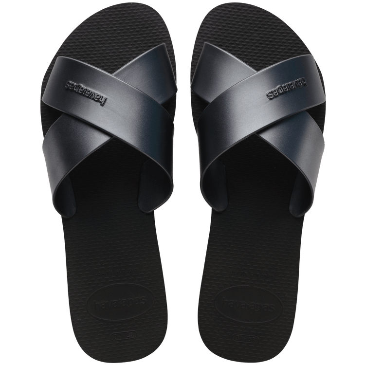 Black Aqua Metallic Sandal | HAVAIANAS